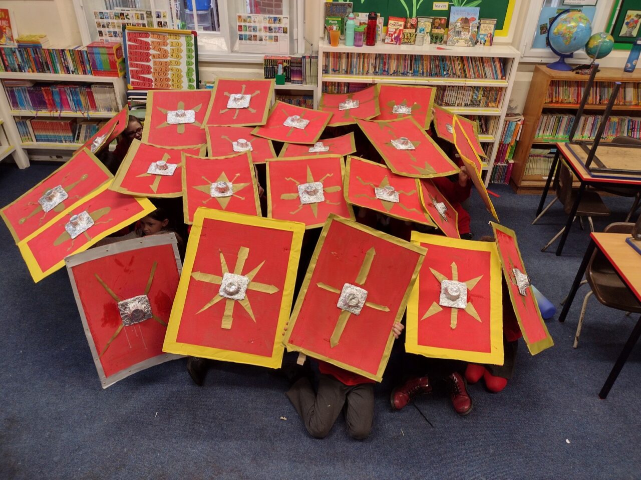 The Romans come to WIlloughby! - Willoughby Primary School, Nottinghamshire