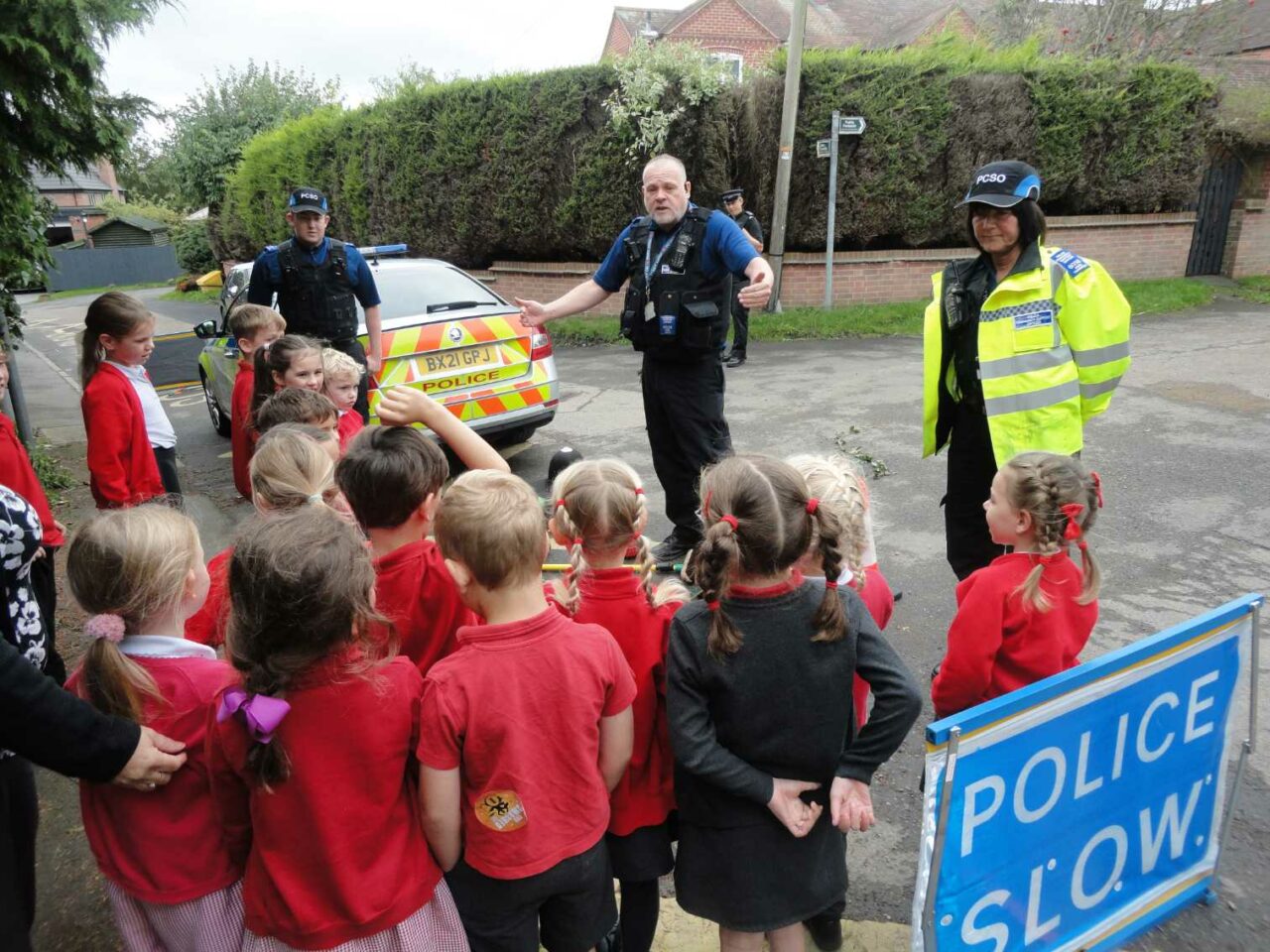 The police came to school! - Willoughby Primary School, Nottinghamshire